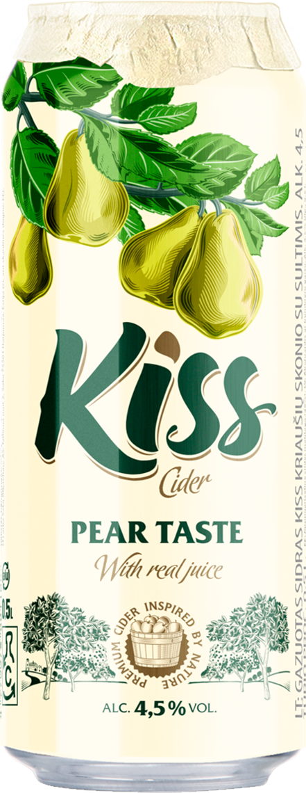 Products » Kiss » Kiss Pear Taste « Carlsberg Group